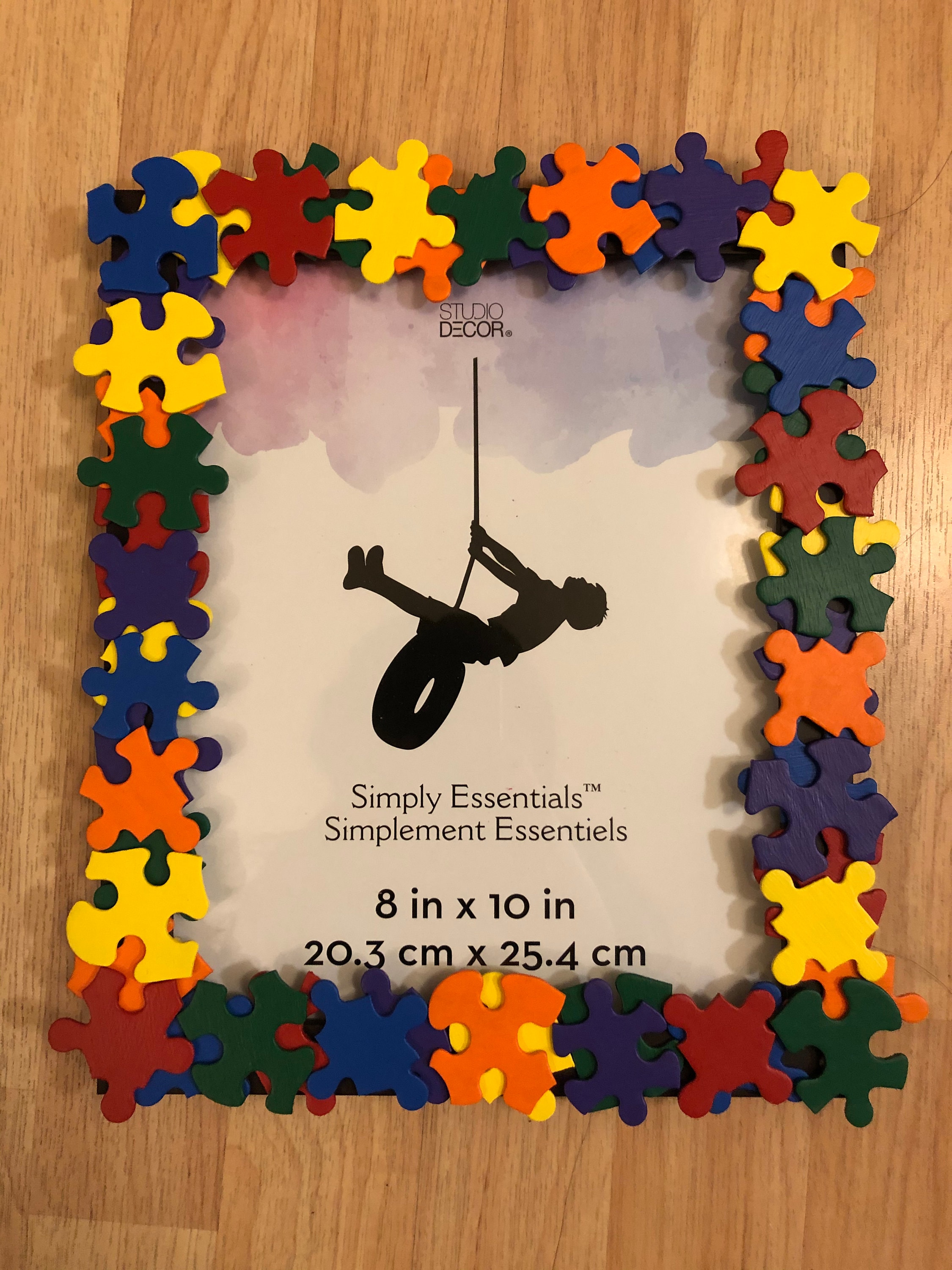 Puzzle Piece Picture Frame - Etsy