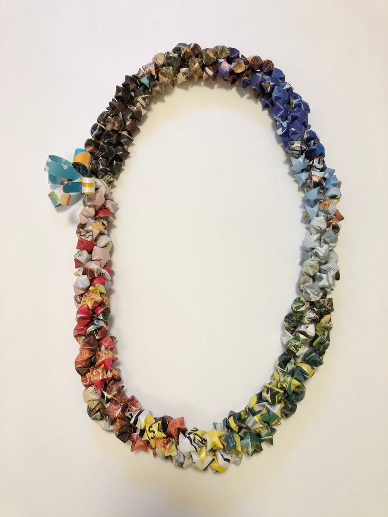 Origami Star Lei - Etsy