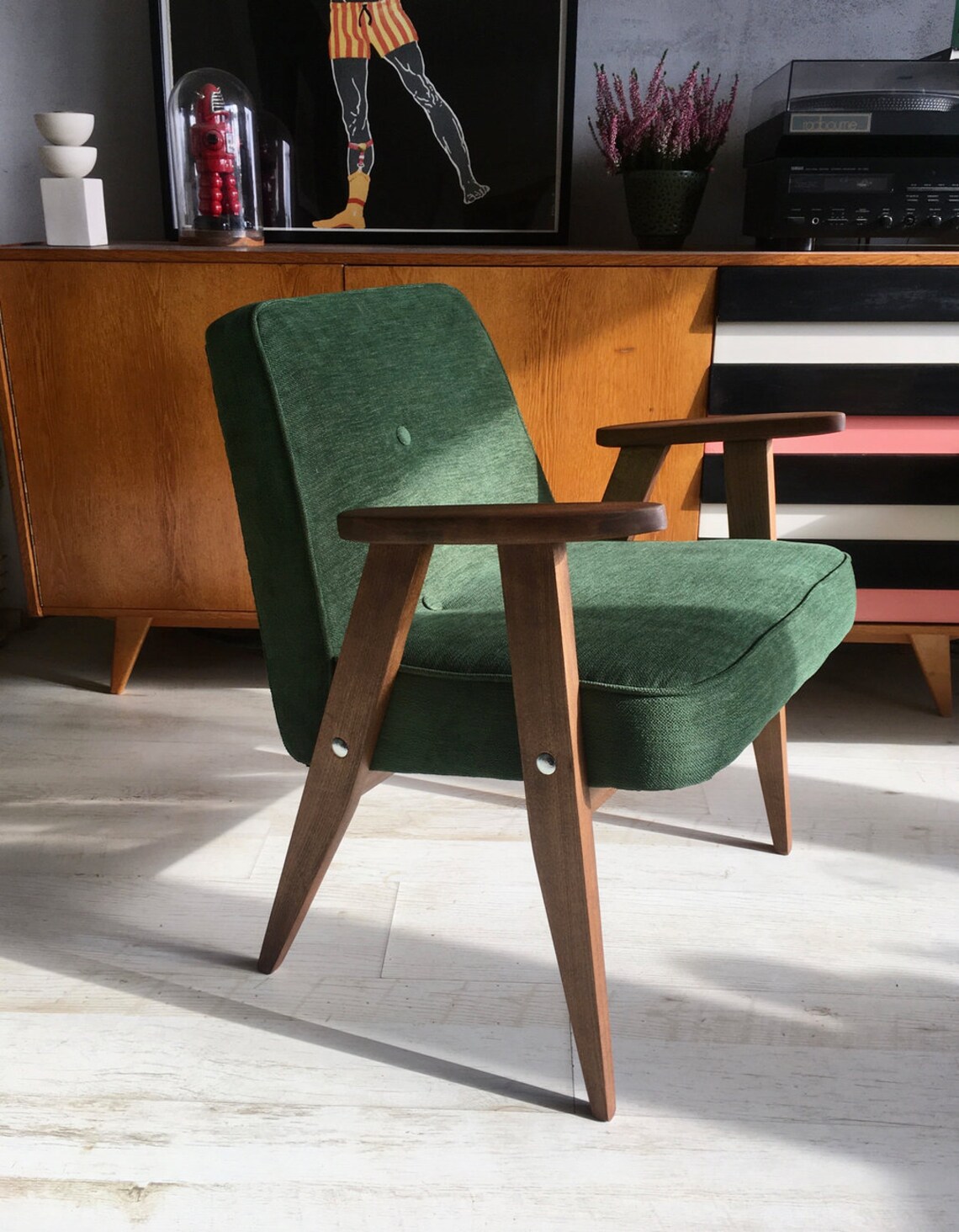 Original Polish Mid-century 366 Chair Designed in 1962 by | Etsy UK