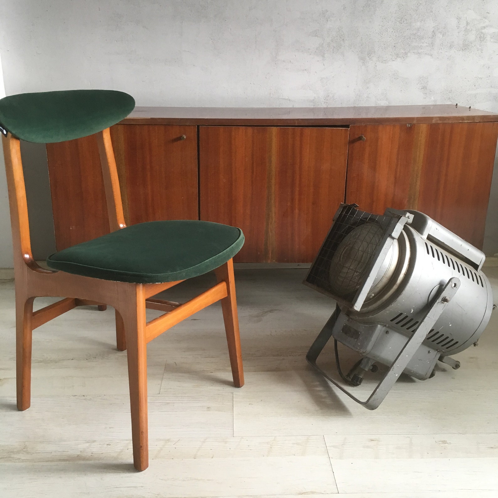 Vintage Polish Mid-century Chair Type 200-190 Designed in - Etsy