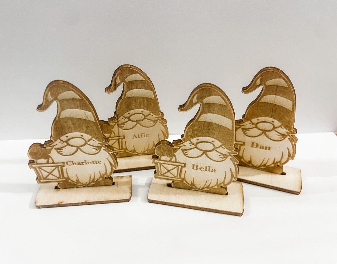 Christmas Place Settings, Name Table Setting, Xmas Table Decor ...