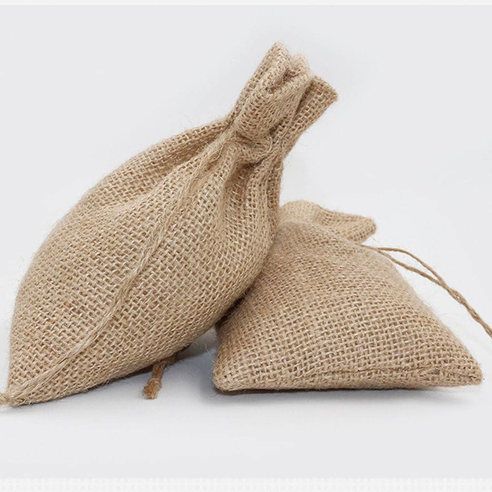 50 Pcs Pack Burlap Bags Personalizedwedding Favor Holder | Etsy