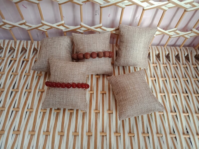 Linen Jewelry Display Pillow: Watch Box Pillow, 25 Pcs Pack - Etsy