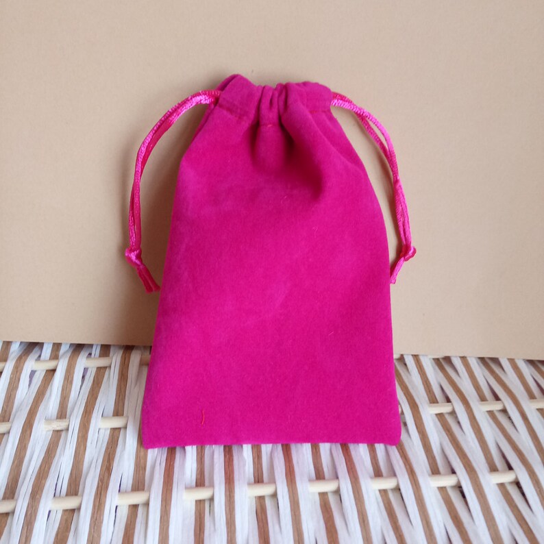 50 Pcs Pack Soft Velvet Jewelry Pouches ,jewelry Gift Bags With ...