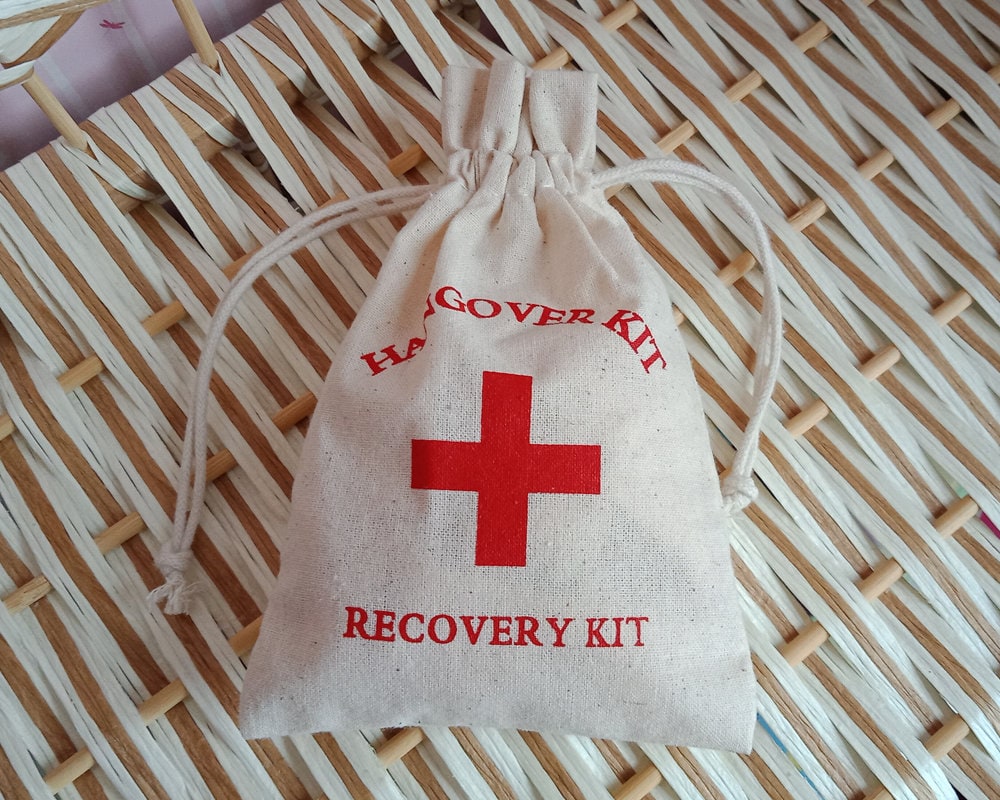 50 Pcs Pack Hangover Kit Bagsbachelorette Party Favor - Etsy