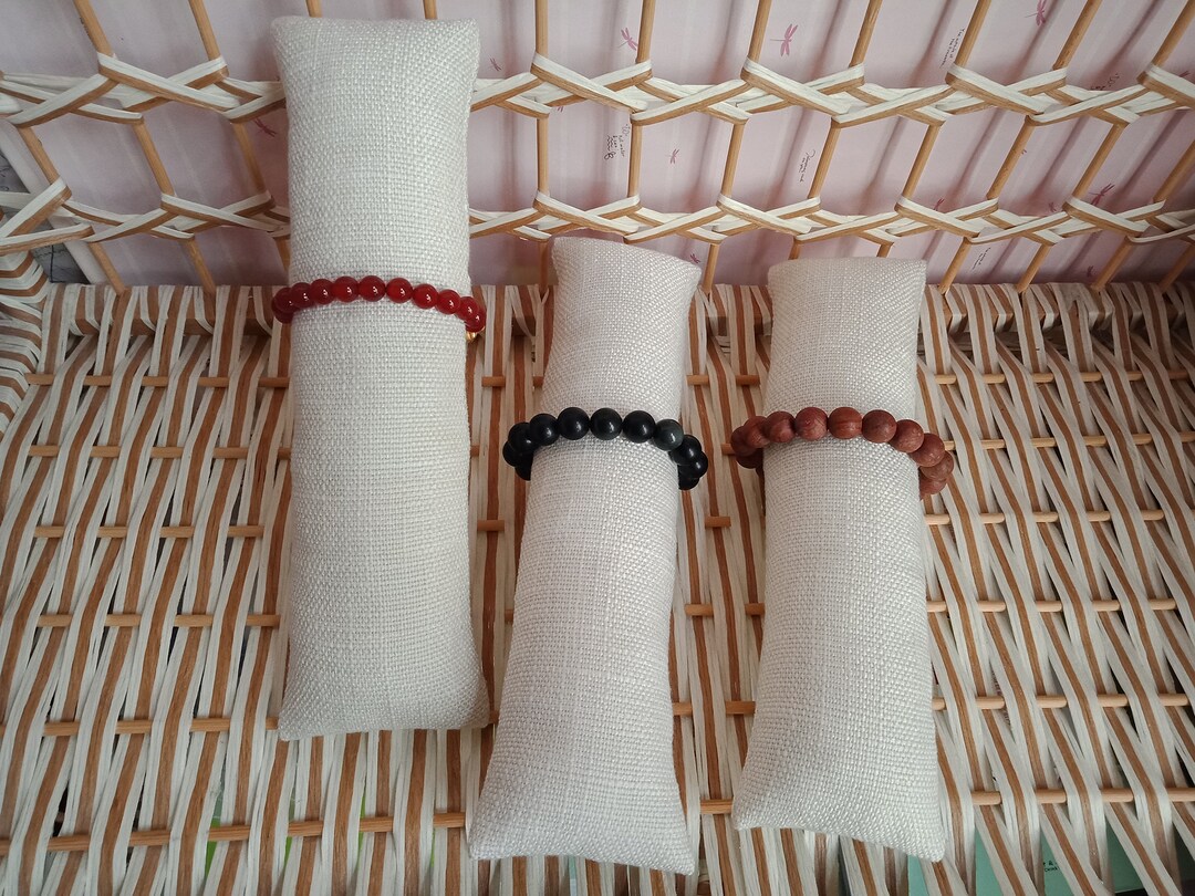 3 Pcs Pack Jewelry Display Pillow,cotton Linen Watch Display Pillow ...