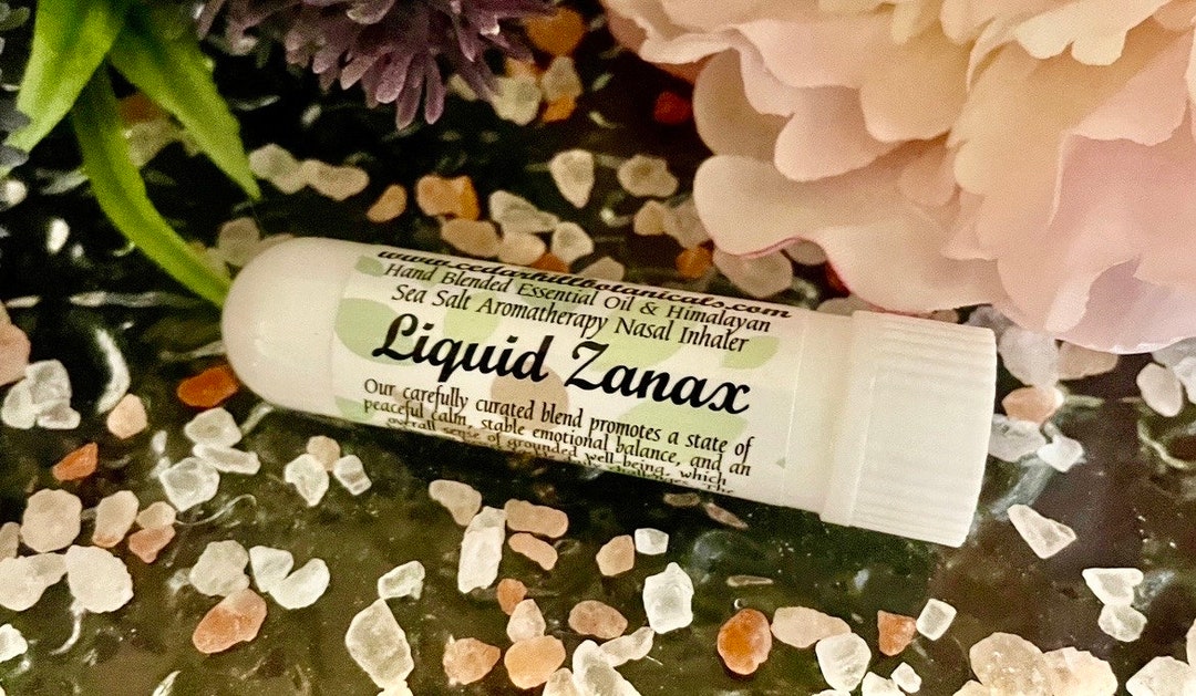 Liquid Xanax Aromatherapy Inhaler, Calming Essential Oil Blend, Holistic Wellness Products - Etsy