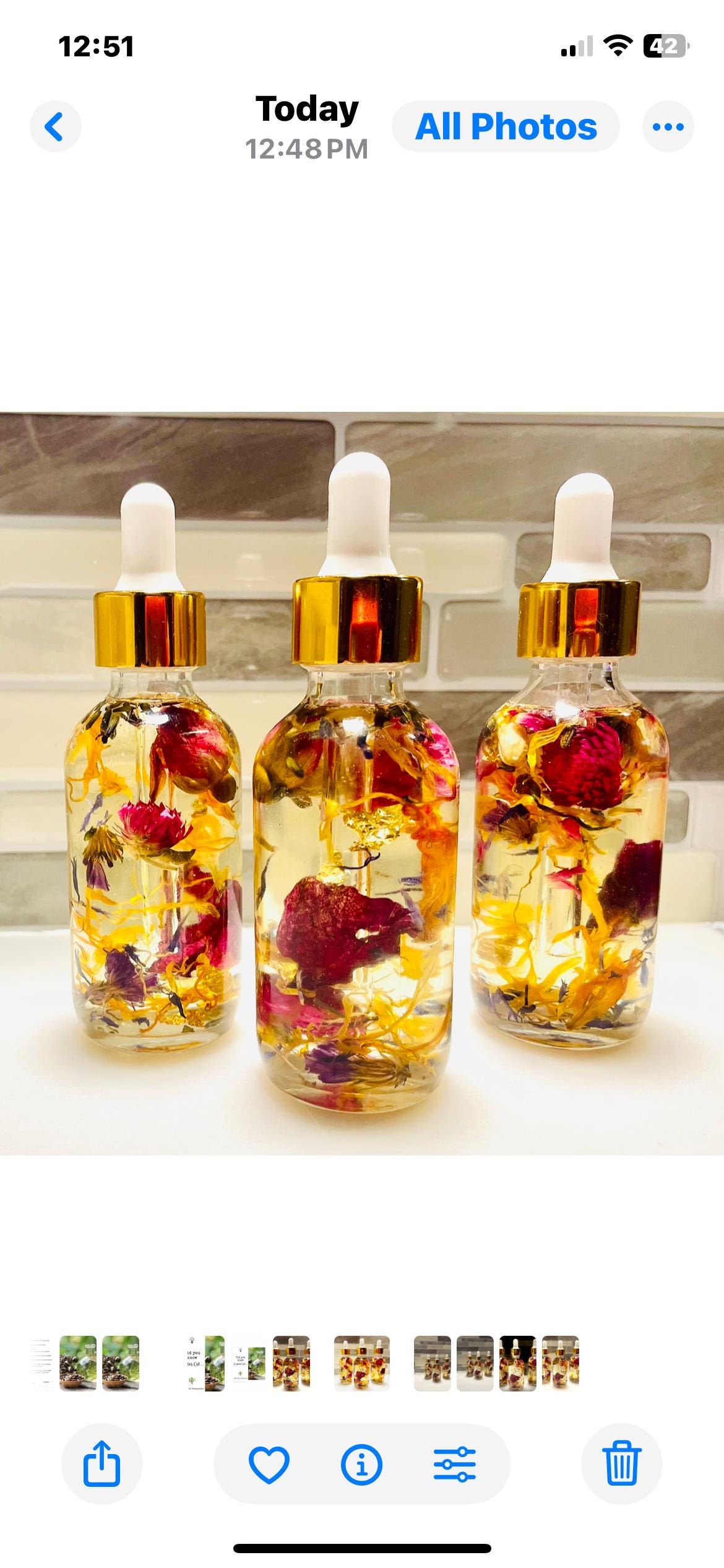 24K Gold Infused Flower Bomb Oil: Pheromone Beauty Elixir - Etsy