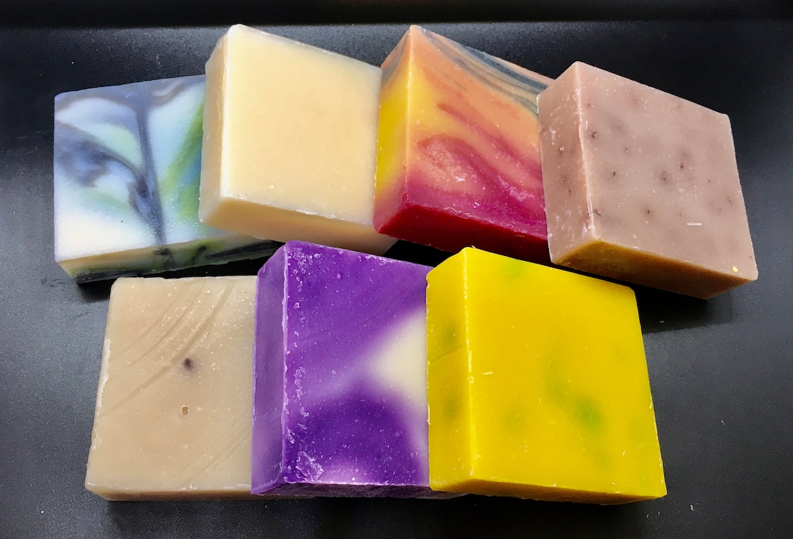 Handmade Soaps Bar Soaps In Assorted Scents T For Her Etsy
