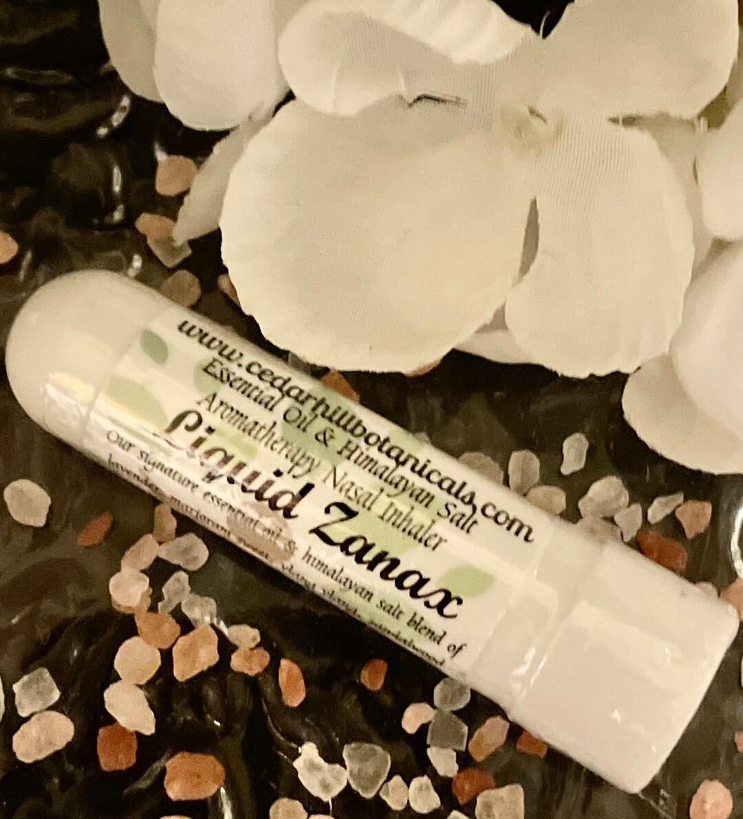 Liquid Xanax Aromatherapy Inhaler Essential Oil Blend With Himalayan Sea Salt Self Care Products ...