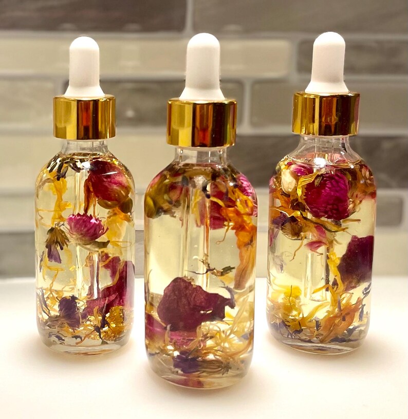24K Gold Infused Flower Bomb Oil: Pheromone Beauty Elixir - Etsy