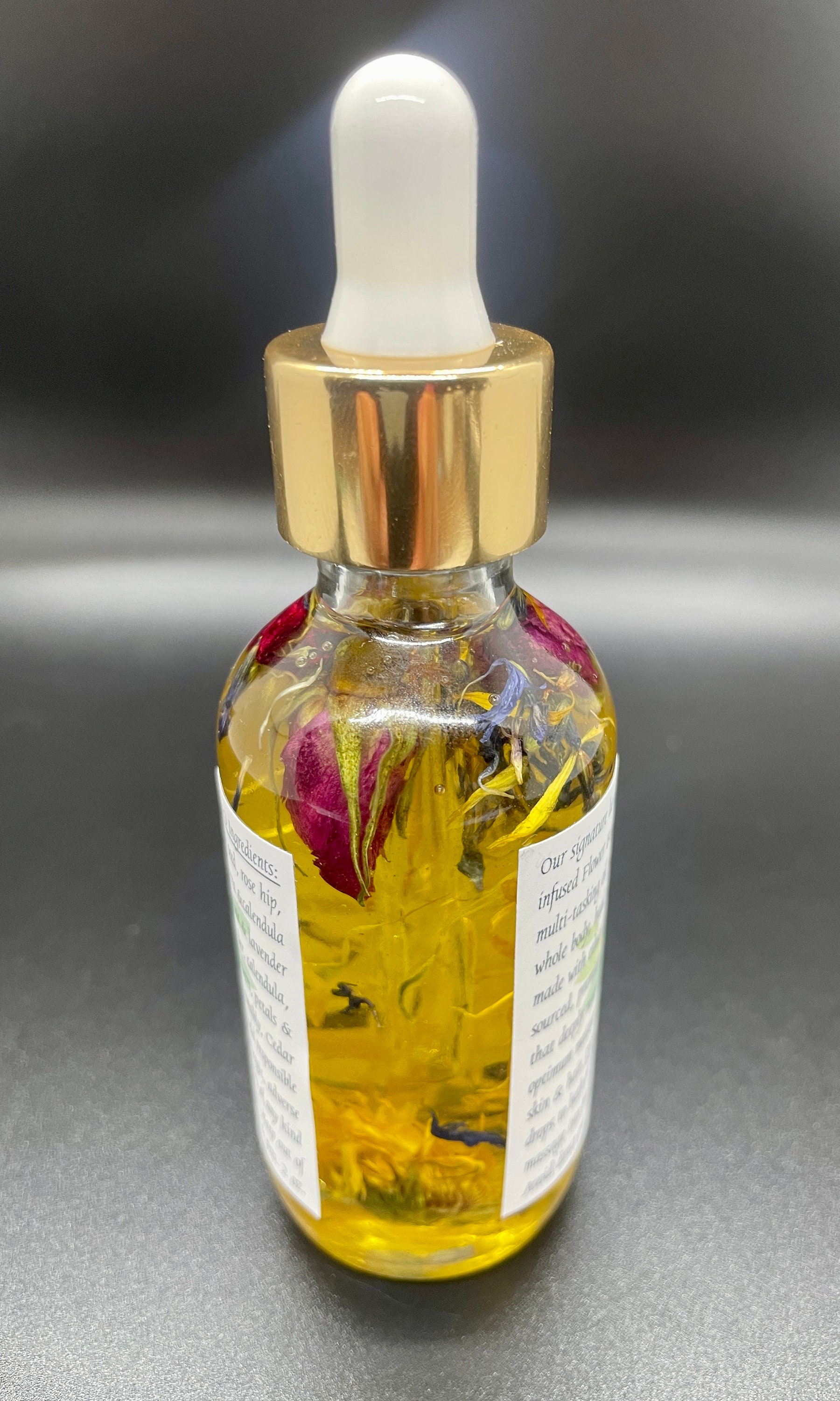 24K Gold Infused Flower Bomb Oil: Pheromone Beauty Elixir - Etsy