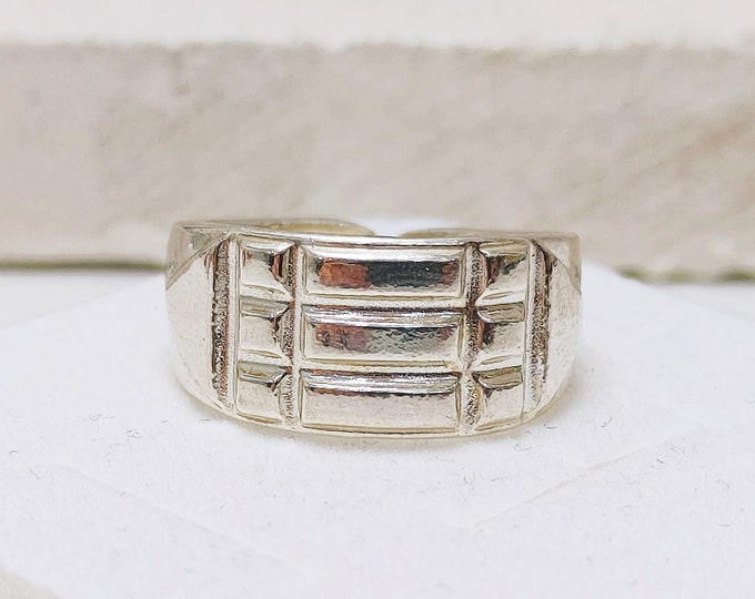 Atlantis Ring, Silver Atlantis, Womens Ring, Silver Band, Open Band ...