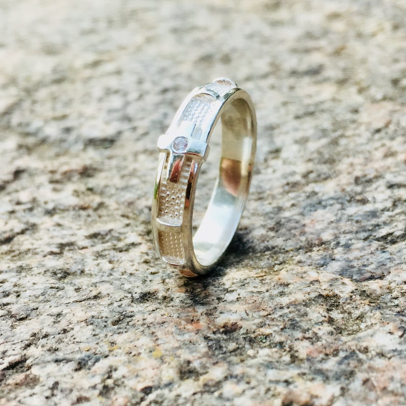 Rosary Ring Prayer Ring Silver Ring Sterling Silver | Etsy