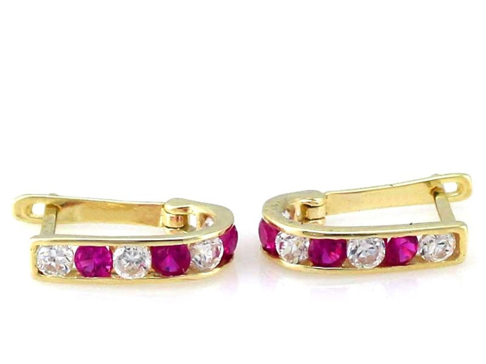 Solid Gold Latch Back Earrings Gold Earrings 9kt Earrings - Etsy