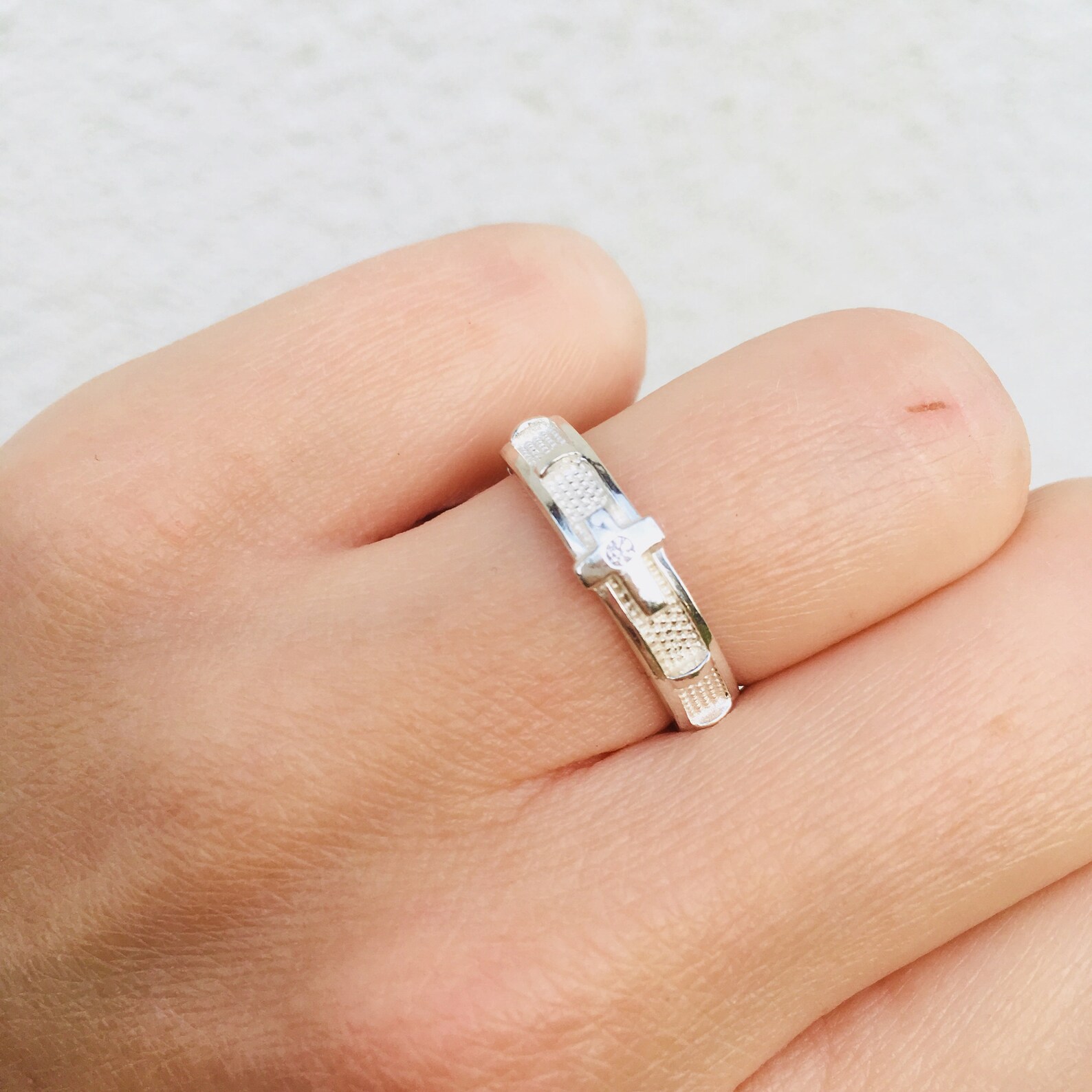 Rosary Ring Prayer Ring Silver Ring Sterling Silver - Etsy