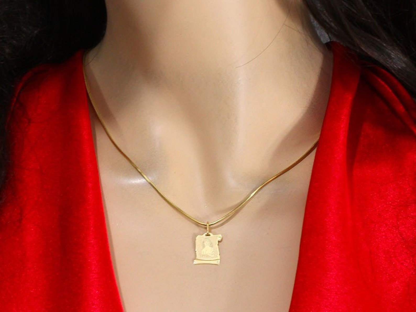 Virgo Zodiac, Solid Gold 14k, Zodiac Pendant, Astrology, Virgo ...