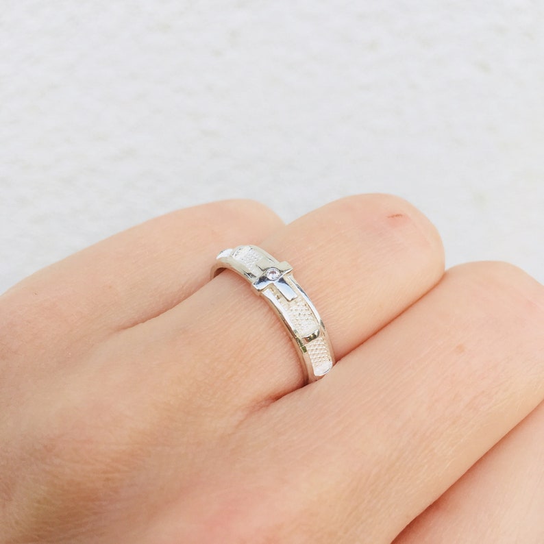 Rosary Ring Prayer Ring Silver Ring Sterling Silver - Etsy