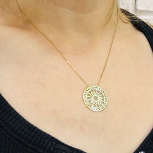 Meander Greek Path, Necklace Gold, Solid Gold 9k, Gold Meander, Greek ...