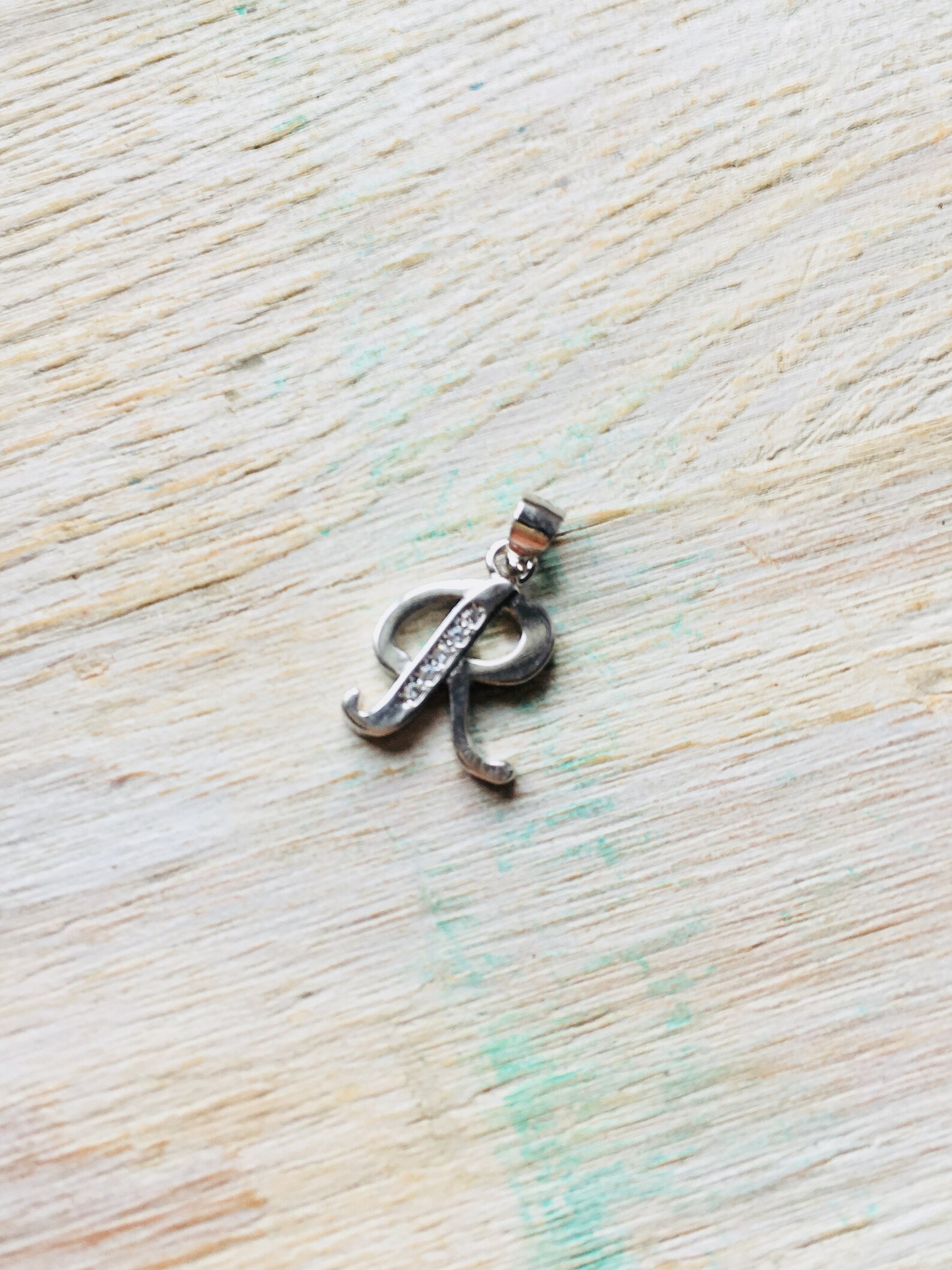 Letter Pendant R Pendant Letter R Letter R Pendant Silver - Etsy