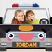 Police Car Photo Booth Props EDITABLE Printable/ Police Party Props ...