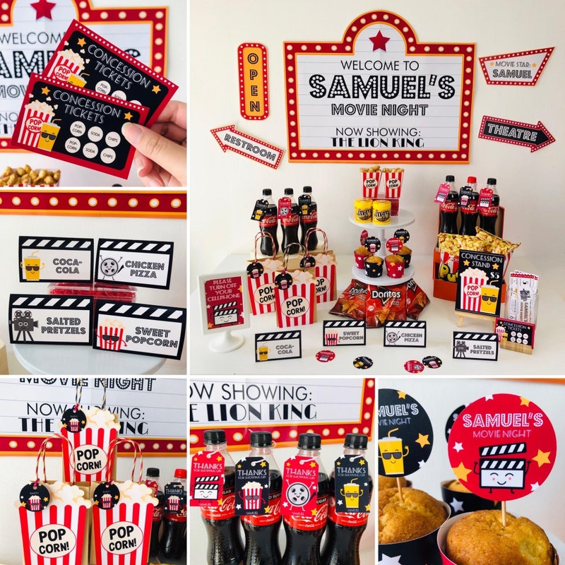Movie Night Decorations - Etsy