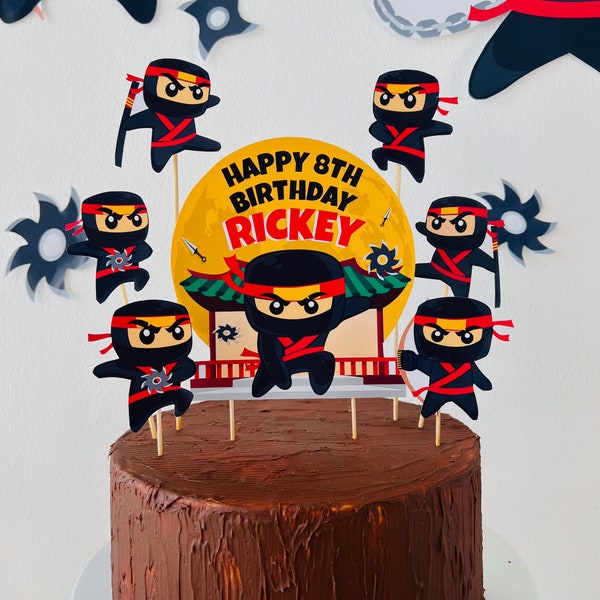 Ninjago Cake Topper - Etsy