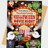 Halloween Movie Night Concession Decorations Sign Editable Printable ...
