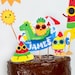 Summer Pool Party Birthday Cake Topper Printable/ Pool Water Slide Cake ...