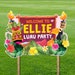 Luau Party Yard Sign Printable/ Hawaiian Party Welcome Sign/ - Etsy