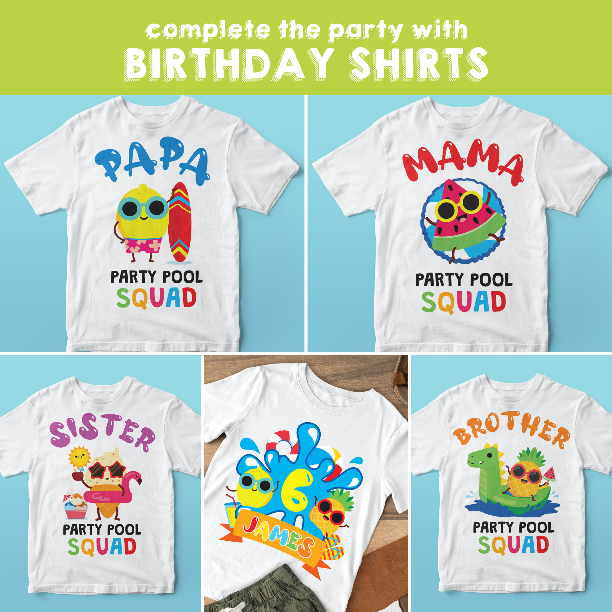 Summer Pool Birthday Banner, Editable Printable (digital Download) - Etsy