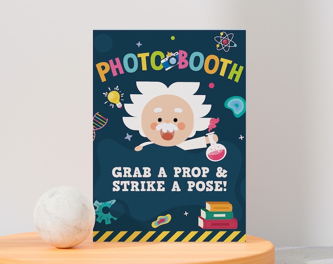 Printable SCIENCE Photo Booth Props Instant Download SET of 23 Props ...
