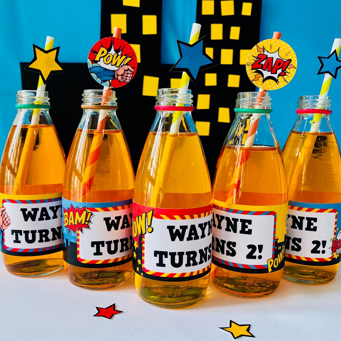 Superhero Boy Party Kit/ Superhero Party Decorations/ - Etsy