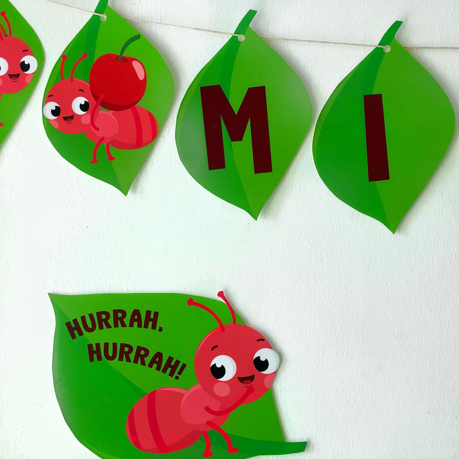 Ants Go Marching Party Banner, Editable Printable (digital Download) - Etsy