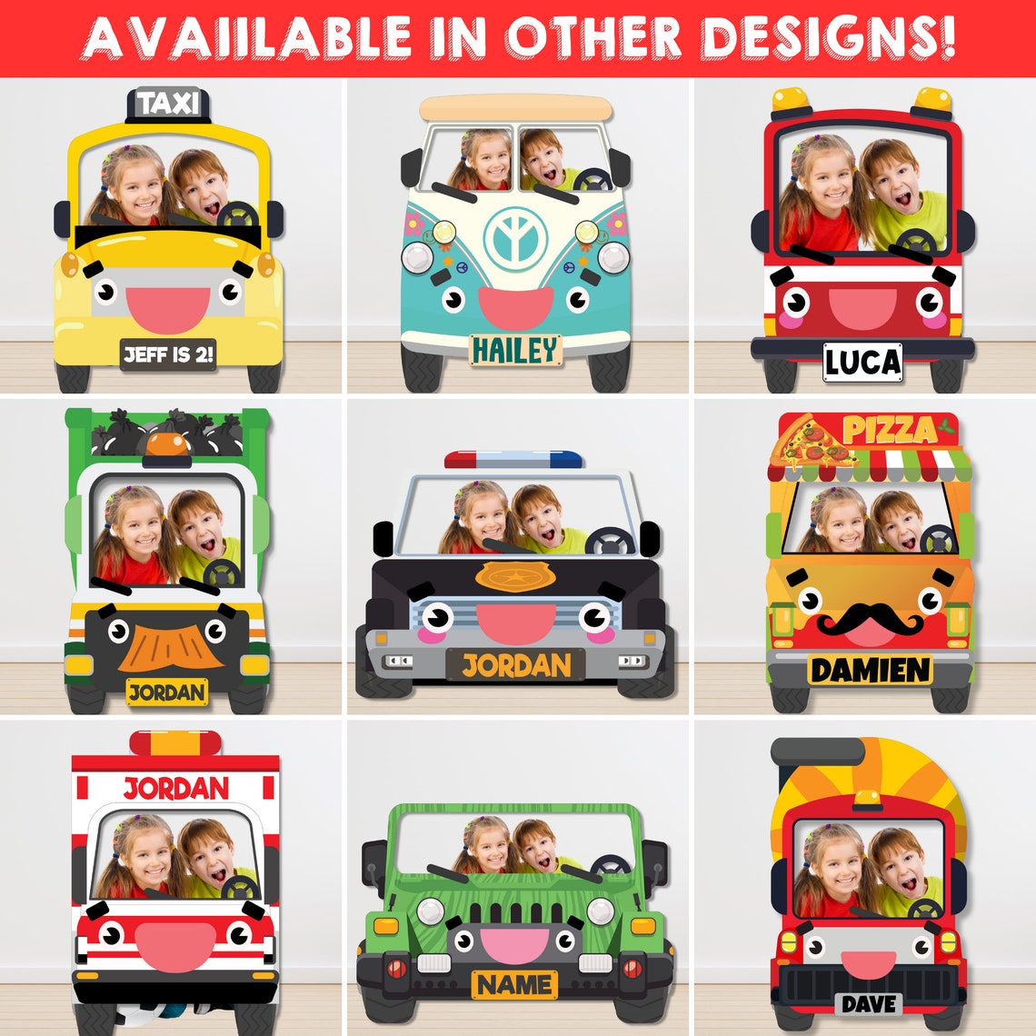 Ambulance Photo Booth Prop, Hospital Party Decor (editable, Printable ...
