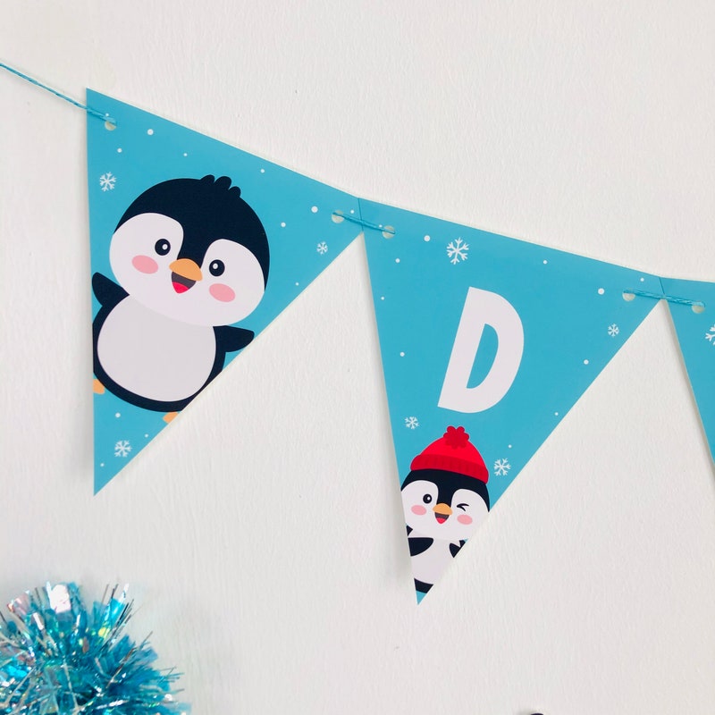 Penguin Banner - Etsy