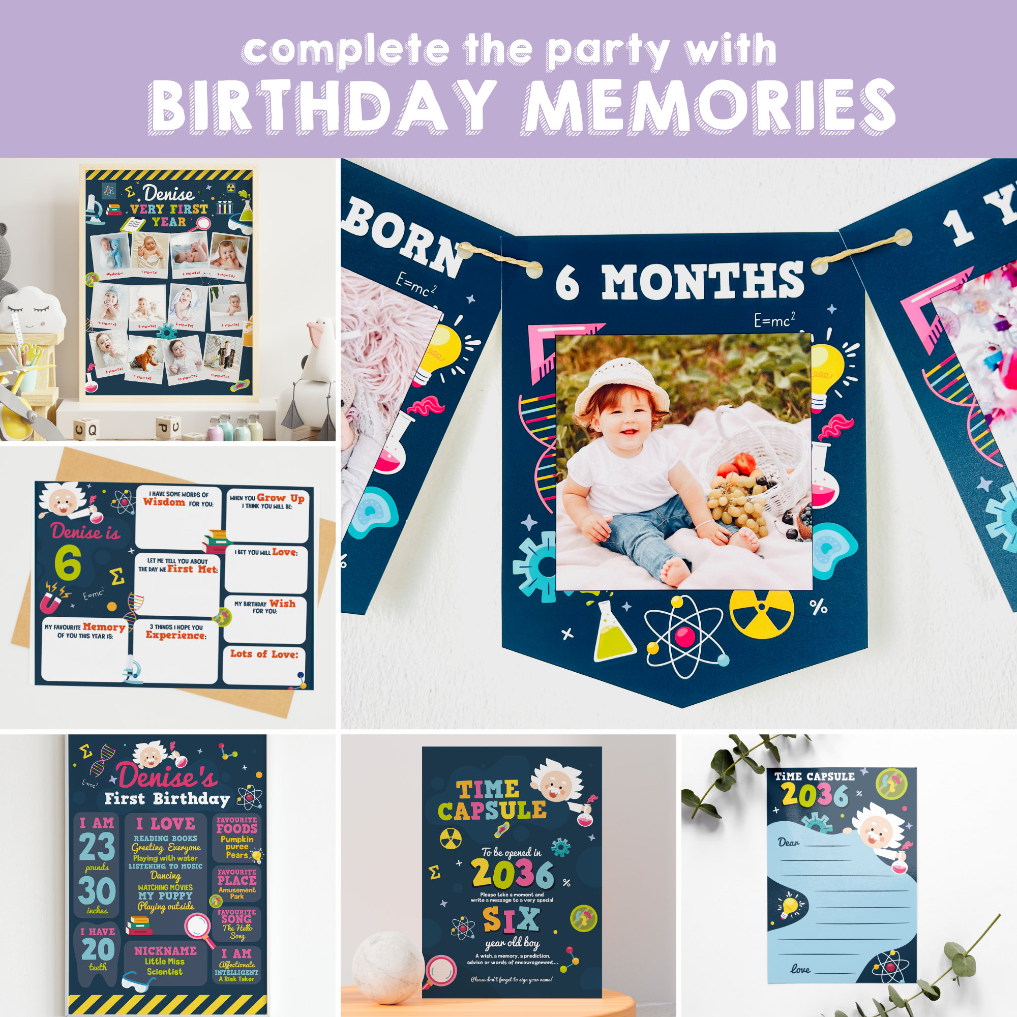 Science Party Photo Booth/ Scientist Photo Props/ Mad Science Party ...