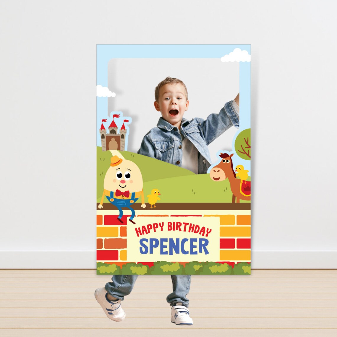 Humpty Dumpty Birthday Party Photo Booth/ Nursery Rhymes Party | Etsy