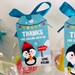 Penguin Party Favor Tags/ Winter Wonderland Gift Tags Editable Party ...
