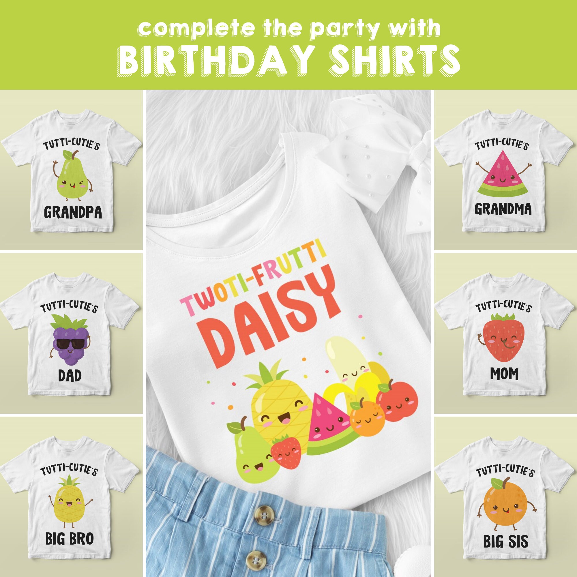 Tutti Frutti Popcorn Box/ Twotti Frutti Snack Box/ Cute Fruits - Etsy