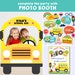 Wheels on the Bus Photo Banner/ Yellow School Bus Baby Monthly ...