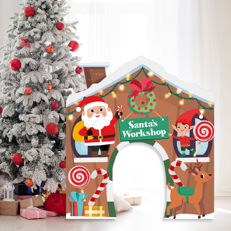 Santa Workshop Pretend Play for Kids, Christmas North Pole Dramatic ...