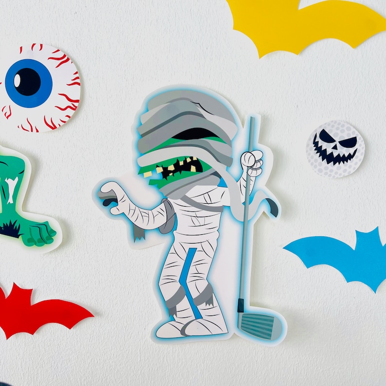 Monster Mini Golf Cut-outs Party Decorations Printable/ - Etsy