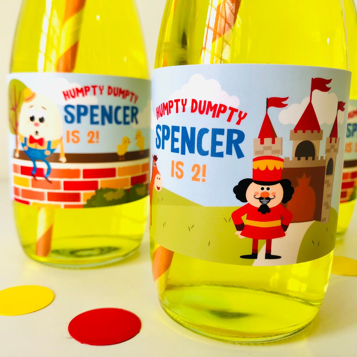 Humpty Dumpty Party Bottle Wrapper/ Humpty Dumpty Nursery - Etsy