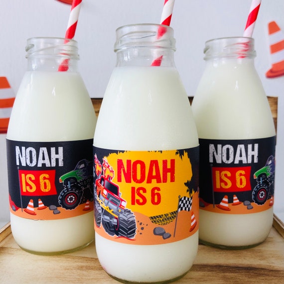 Monster Truck Drinks Labels/ Monster Jam Bottle Wrappers/ | Etsy