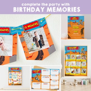 Dirt Bike Birthday Party Game/ Motocross Party Toss Game/ Motorbike ...