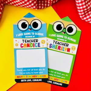 Teachers Day Gift Card Holder Printable Teacher Appreciation, Back to ...