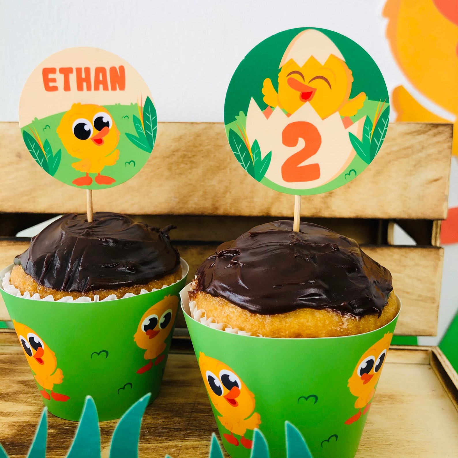 Five Little Ducks Party Cupcake Topper/ 5 Little Ducks Cupcake - Etsy