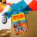 Dirt Bike Party Favor Tags/ Motocross Gift Tags/ Motorbike Gift Tags ...