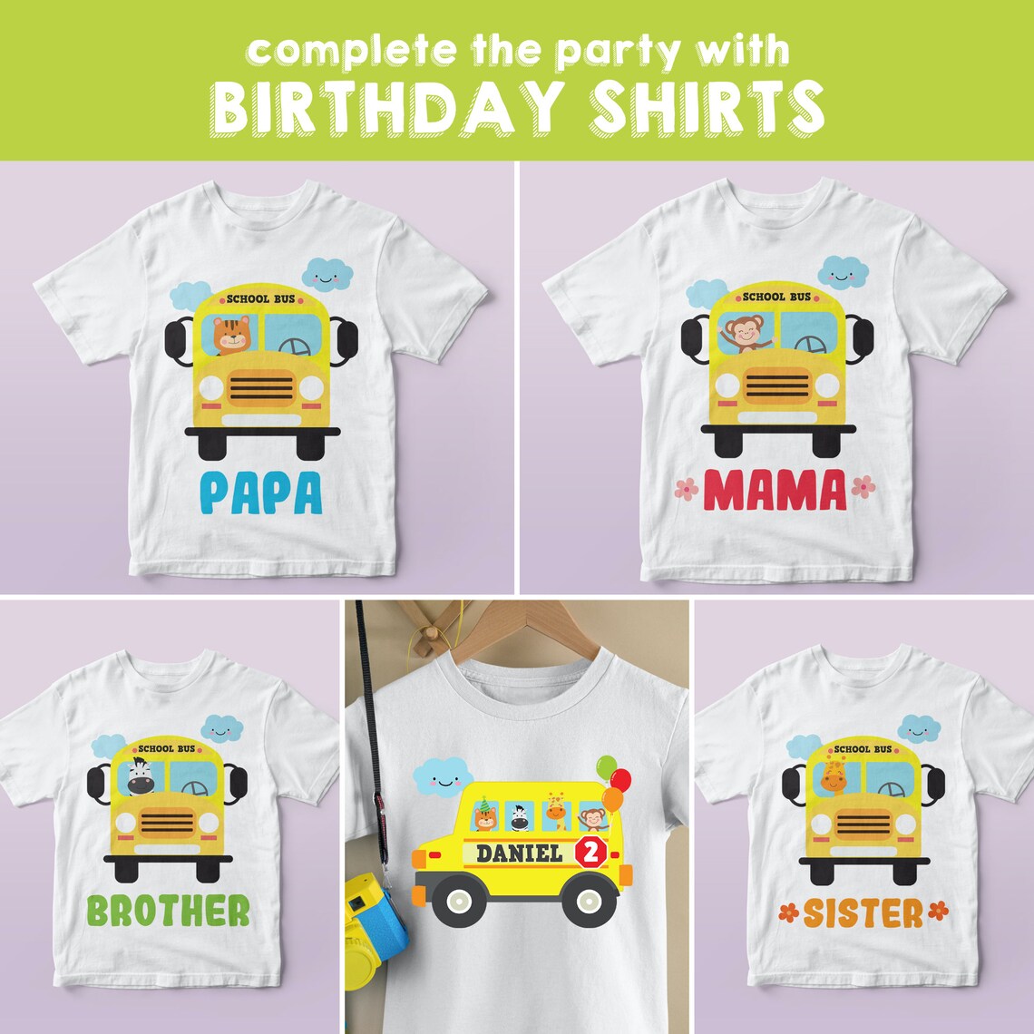 Wheels on the Bus Girl Gift Tags/ Wheels on the Bus Gift | Etsy